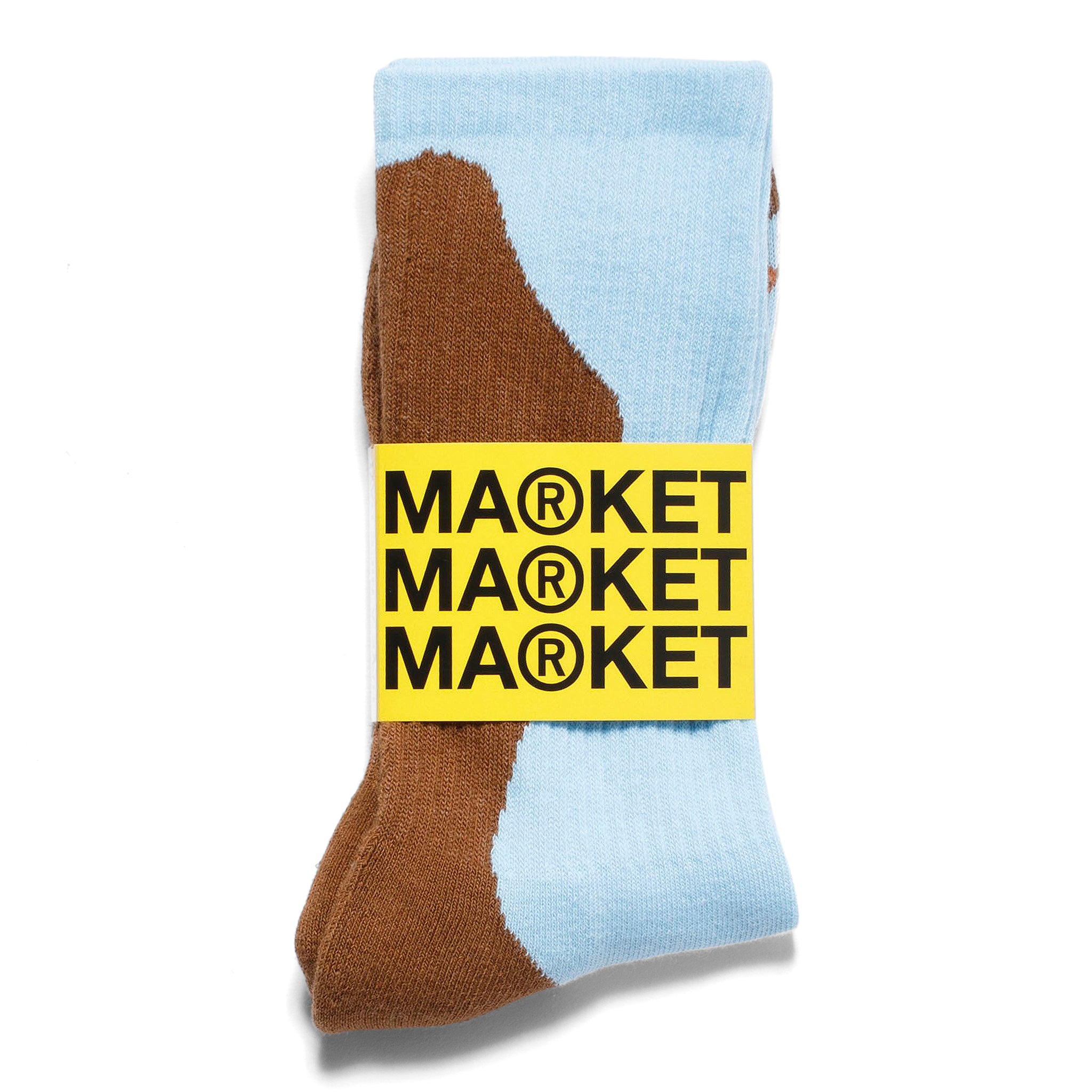 MARKET DEEP END SOCKS WONKA BROWN - LUST PANAMA